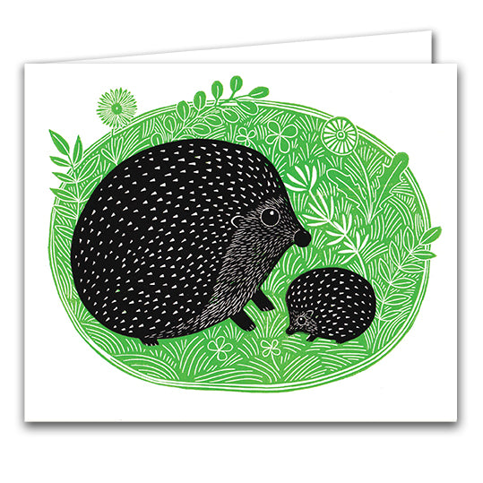Hedgehogs Greeting Card – COMPTON VERNEY SHOP